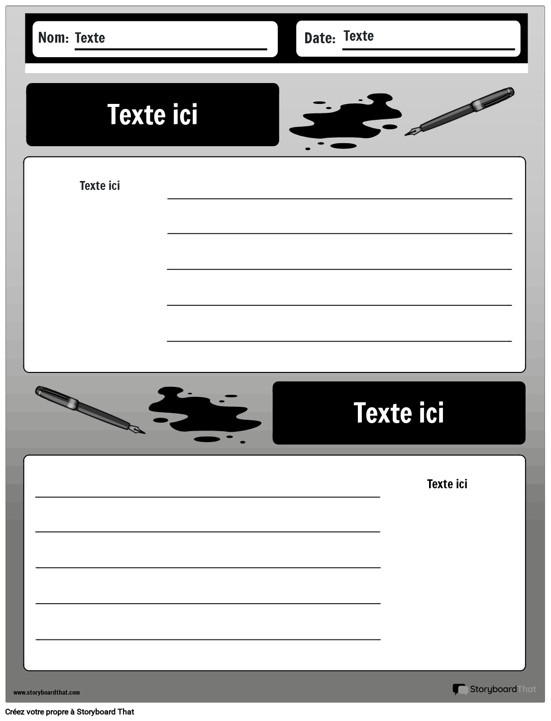 PW Portrait NB 2 Storyboard par fr-examples