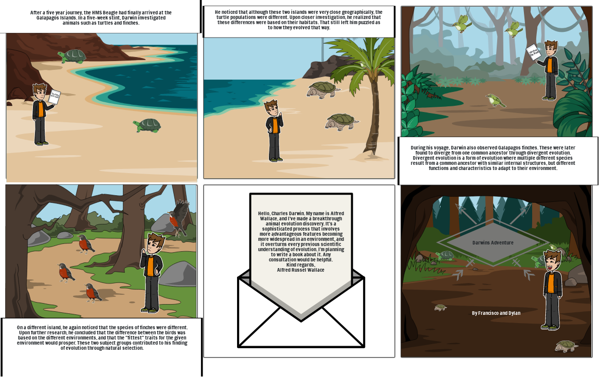 darwin2 Storyboard by frandyl