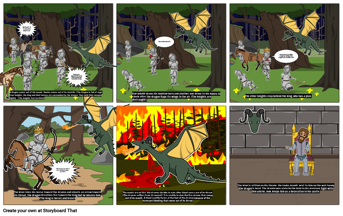 The eyes of the dragon Storyboard par gaadamyamps