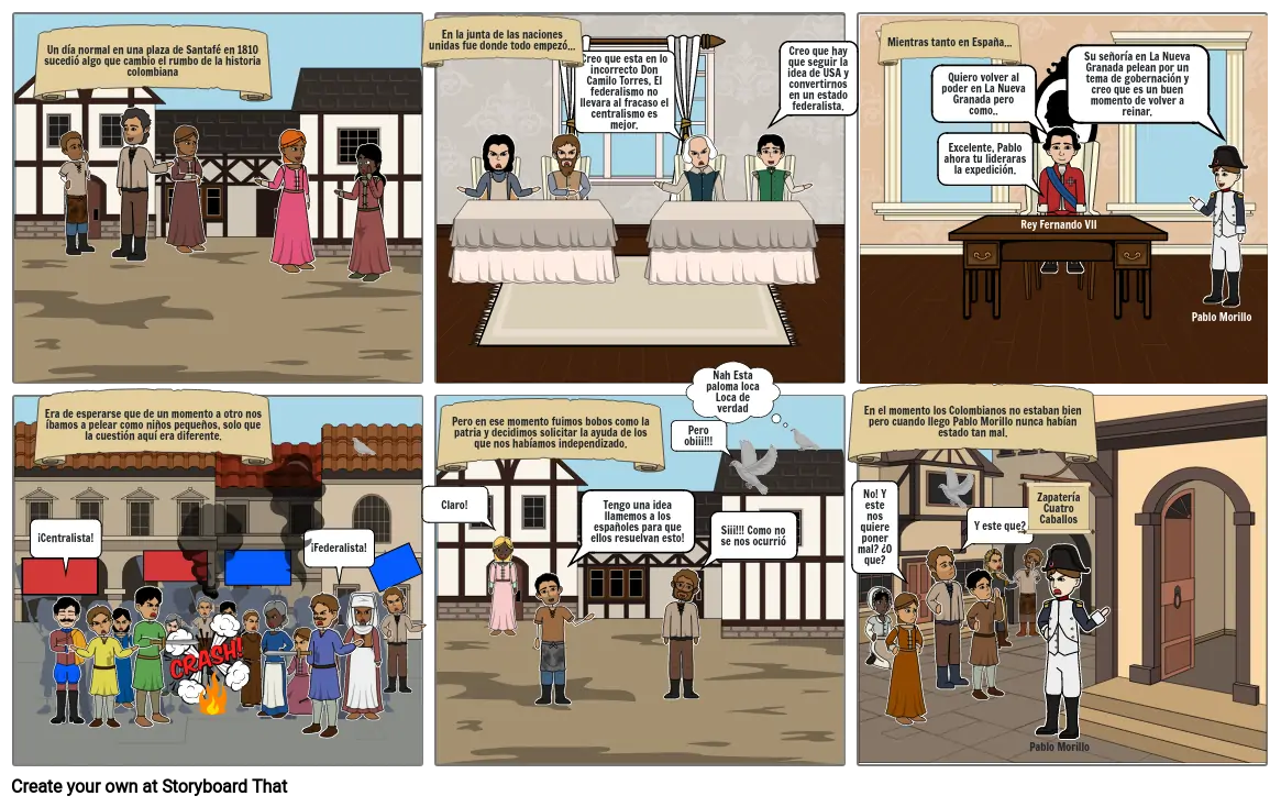La patria Boba Por Gabriela Chung 5f Storyboard