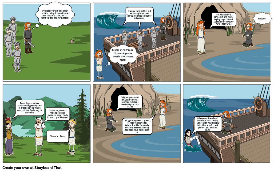 The Odyssey Storyboard By Gavtr