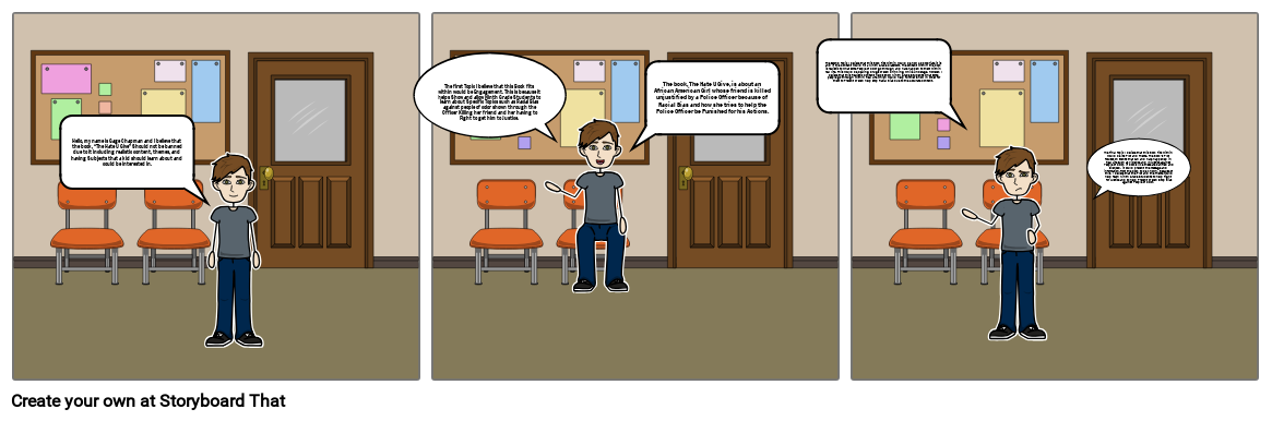 English Storyboard Project Storyboard by gc16023