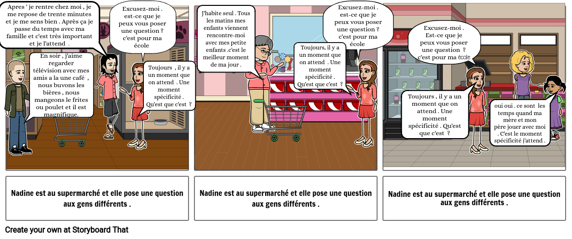 supermarket Storyboard par gdaddy