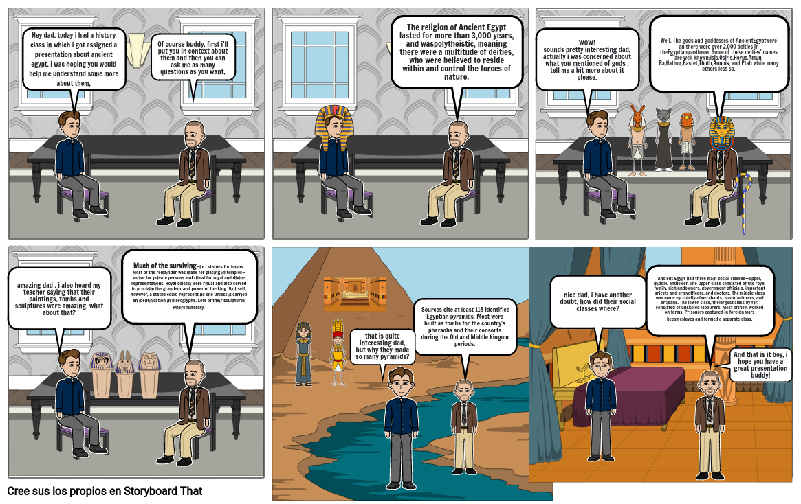 Ancient Egypt Storyboard By Gerardo68773