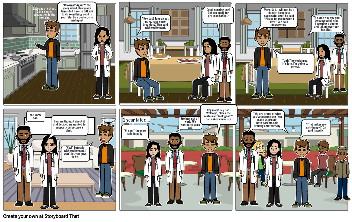 Comic Strip Dialogue Storyboard By Germanmalave