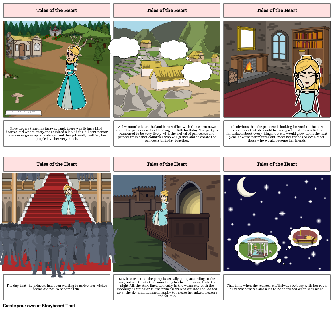 Late night, city lights Storyboard by gianinazahira