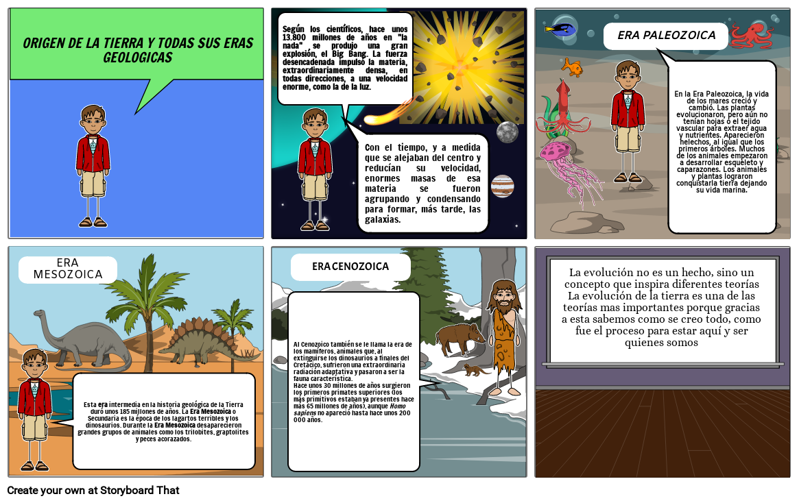 geologis Storyboard por gloria6014