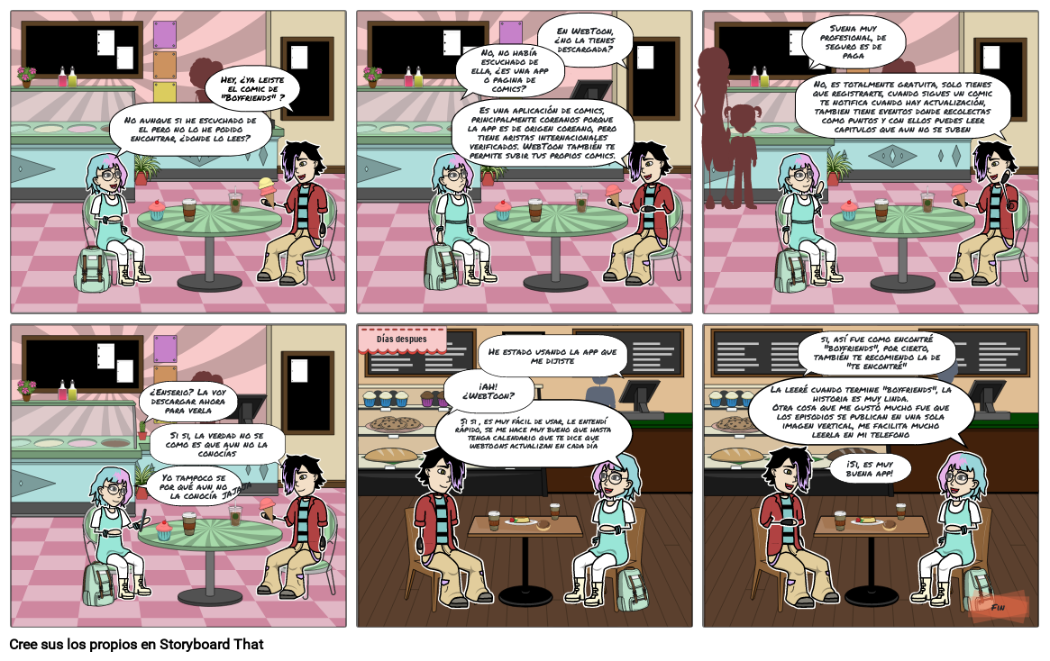 WebToon Storyboard par gyunnieee