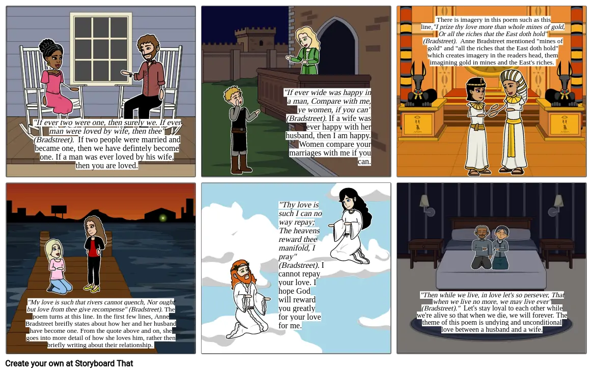 12th Lit Unit 3 Poem Assignment Storyboard by haley003