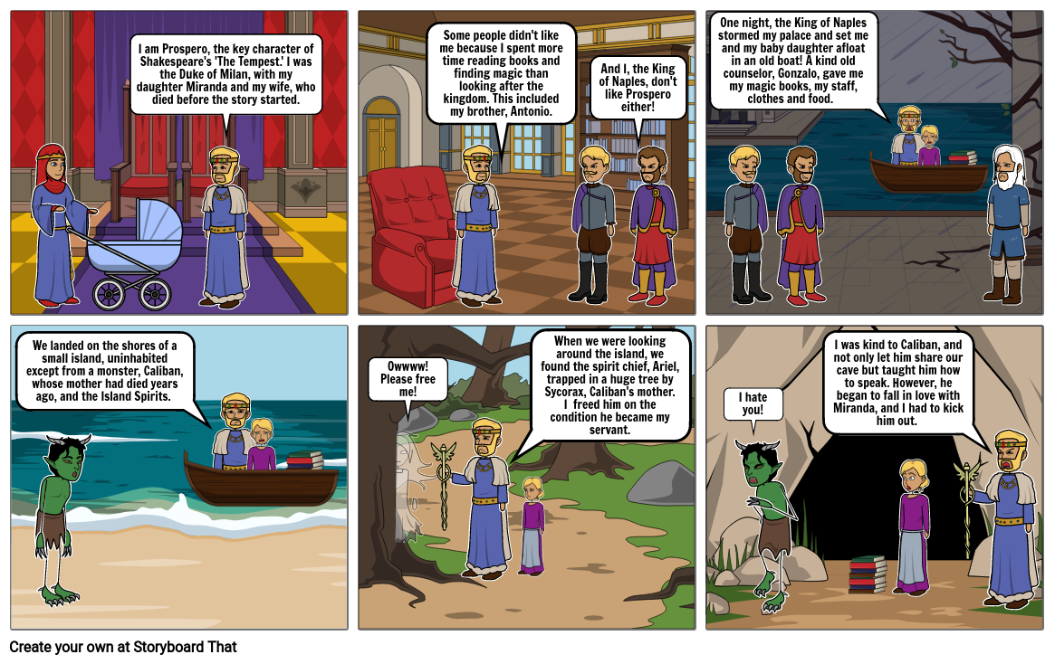 The Backstory And Journey Of Prospero Part I