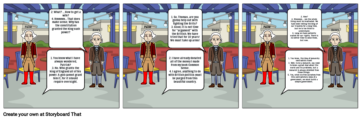 Paine+Henry Storyboard Storyboard por hascallkirchner