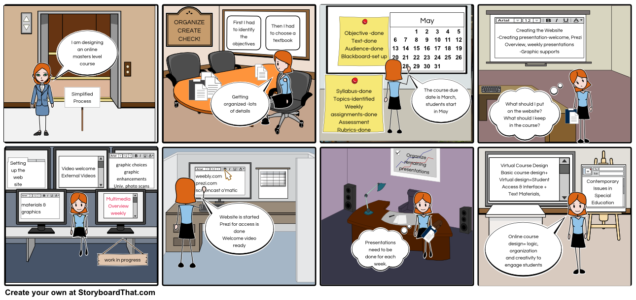 Designing a Course Storyboard par hathompson
