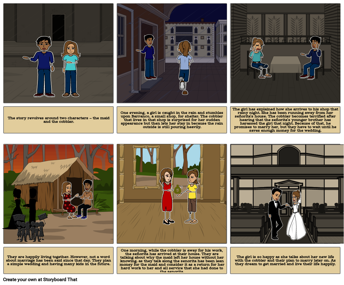 THE SUNSET Storyboard by heart97068