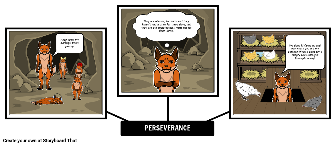 Themes in Fantastic Mr. Fox Storyboard Storyboard