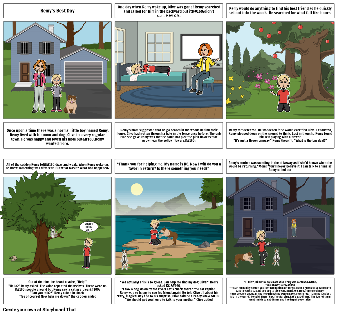 Fairy Tale Storyboard Por Helena67246