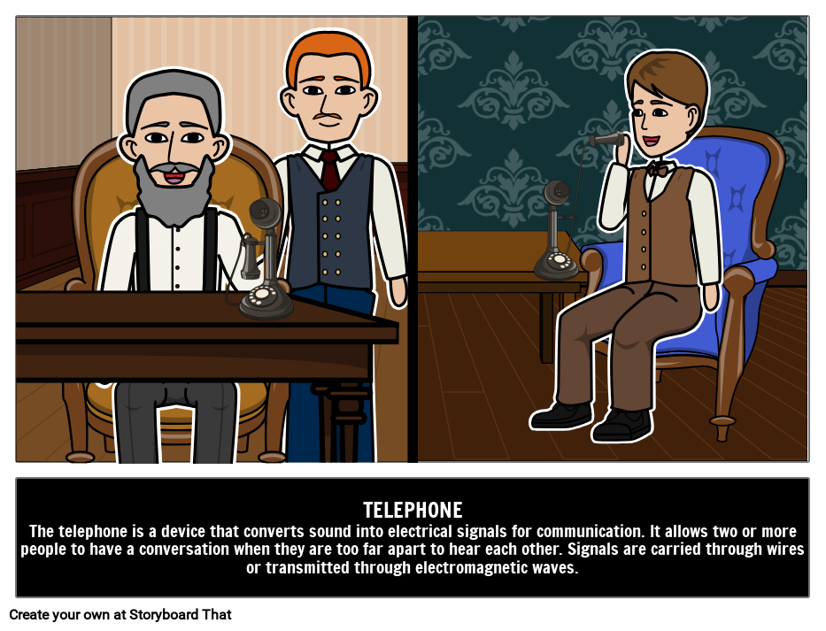 TELEPHONE Storyboard by hi-examples