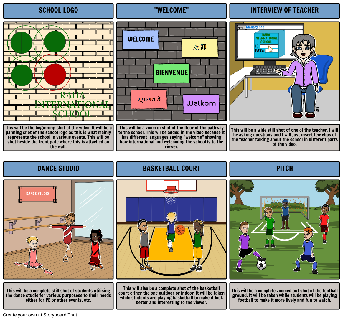 IT VIDEO Storyboard by hibababu