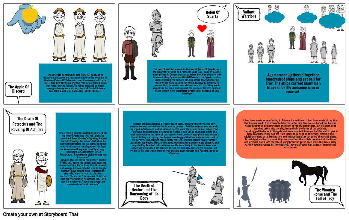 Greek Storyboard by hlohgan