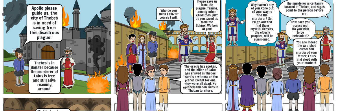 Oedipus Part 1 Storyboard par hnnguyen2