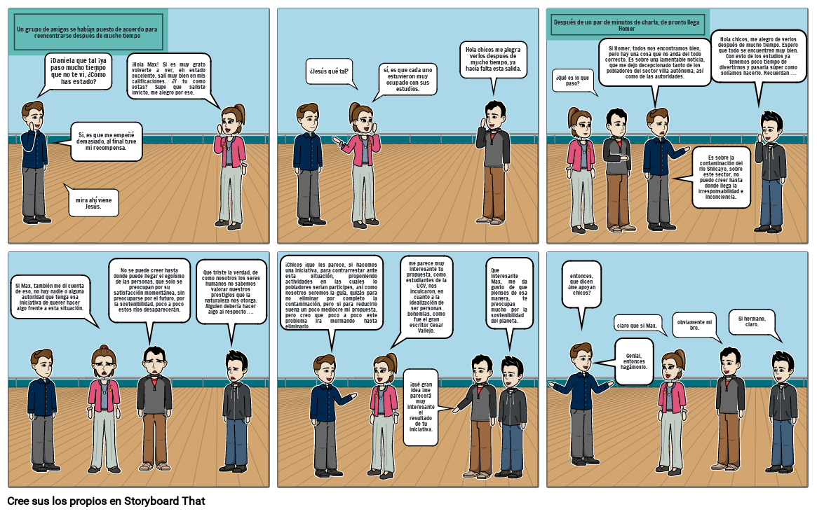 Unknown Story Storyboard by homer7221