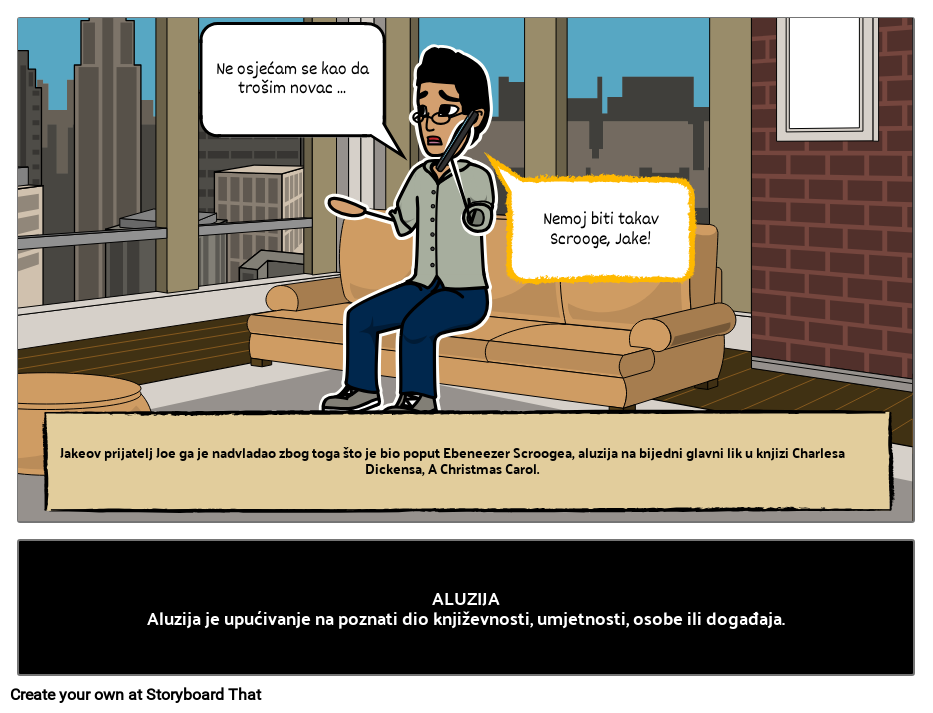 Definicija Aluzije Storyboard por hr-examples