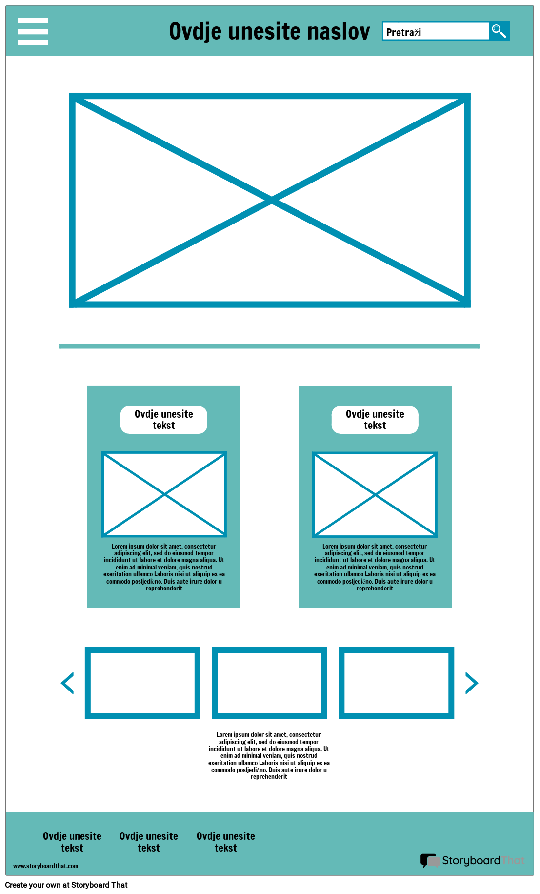 Dijagram Wireframe-3 Storyboard por hr-examples