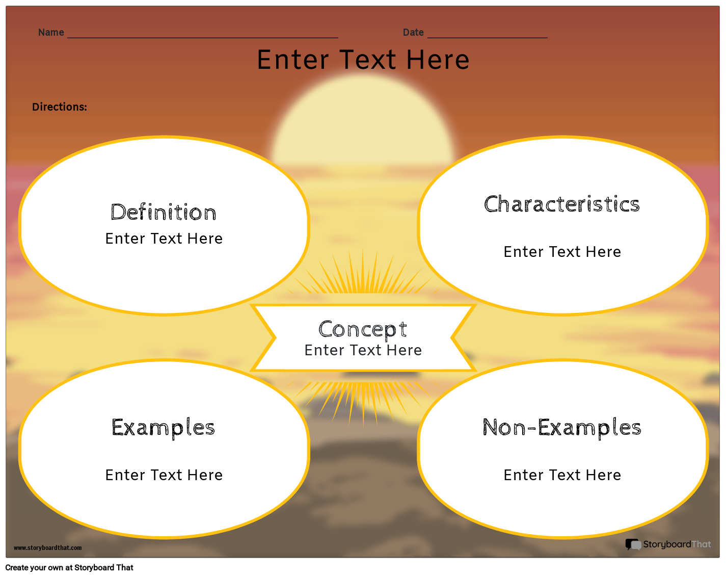 Frayer Model 5 Storyboard by hr-examples