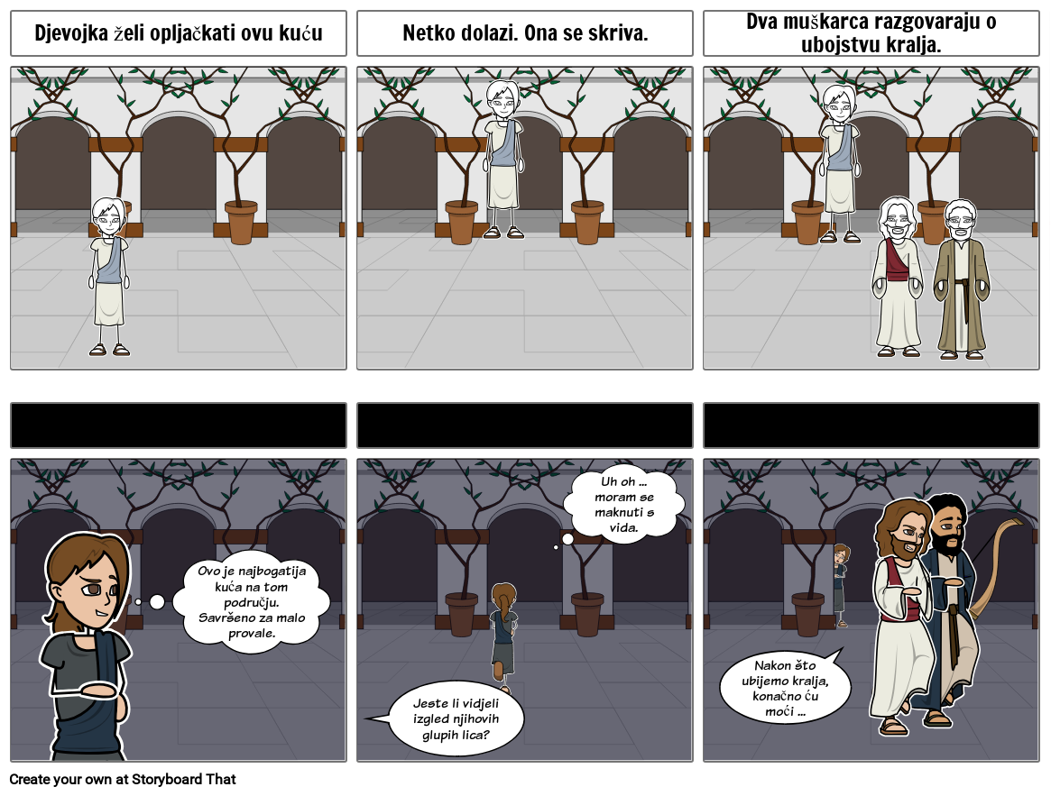 Nacrt i Izmjena Storyboard por hr-examples