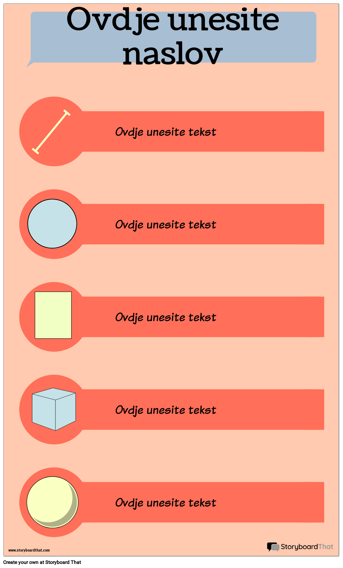 Oblici Infografski Storyboard od Strane hr-examples