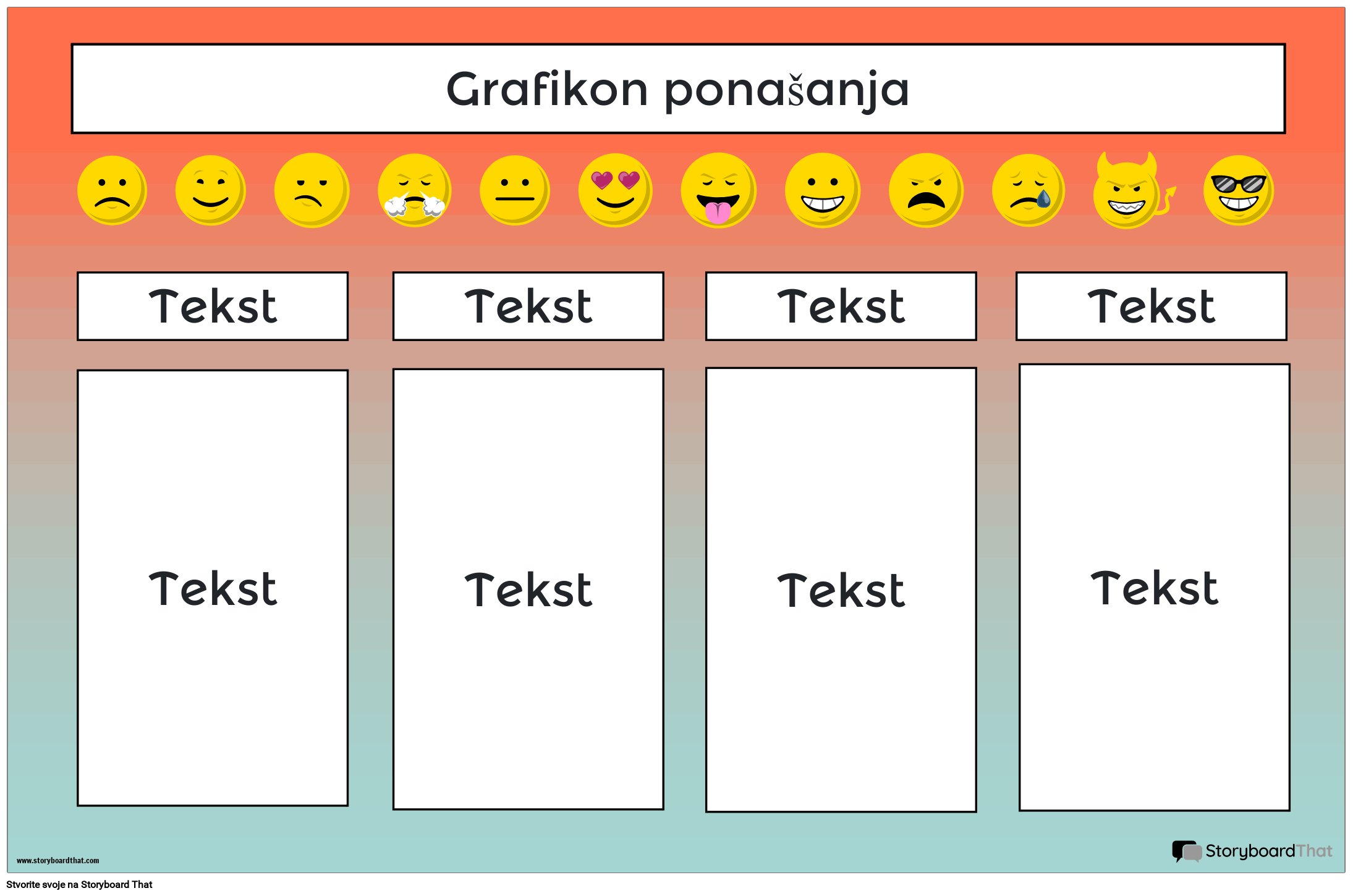 Ponašanje 2 Storyboard by hr-examples