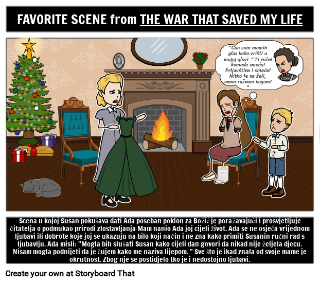 Rat Koji mi je Spasio Život Citat Storyboard por hr-examples
