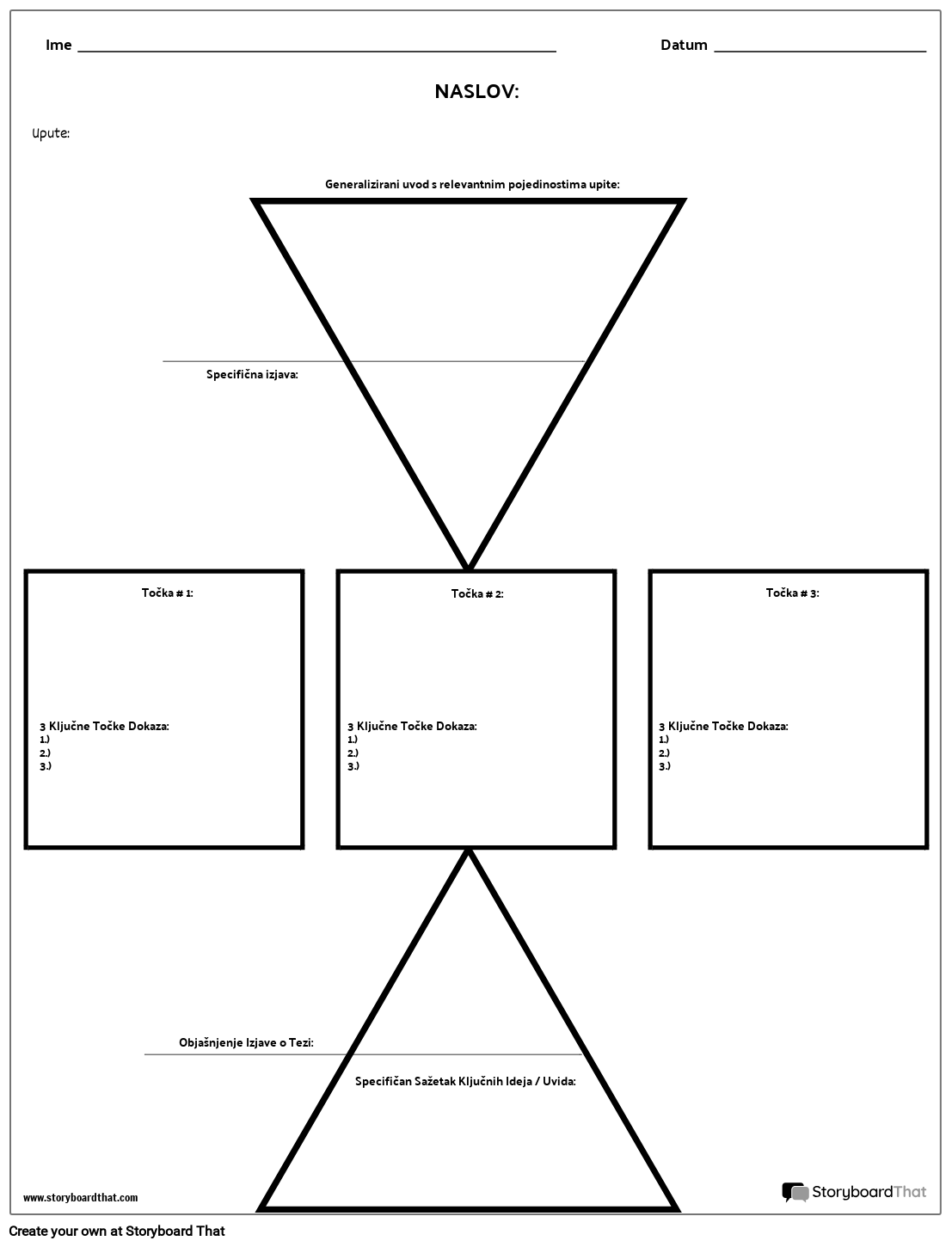 Shape Breakdown Storyboard por hr-examples