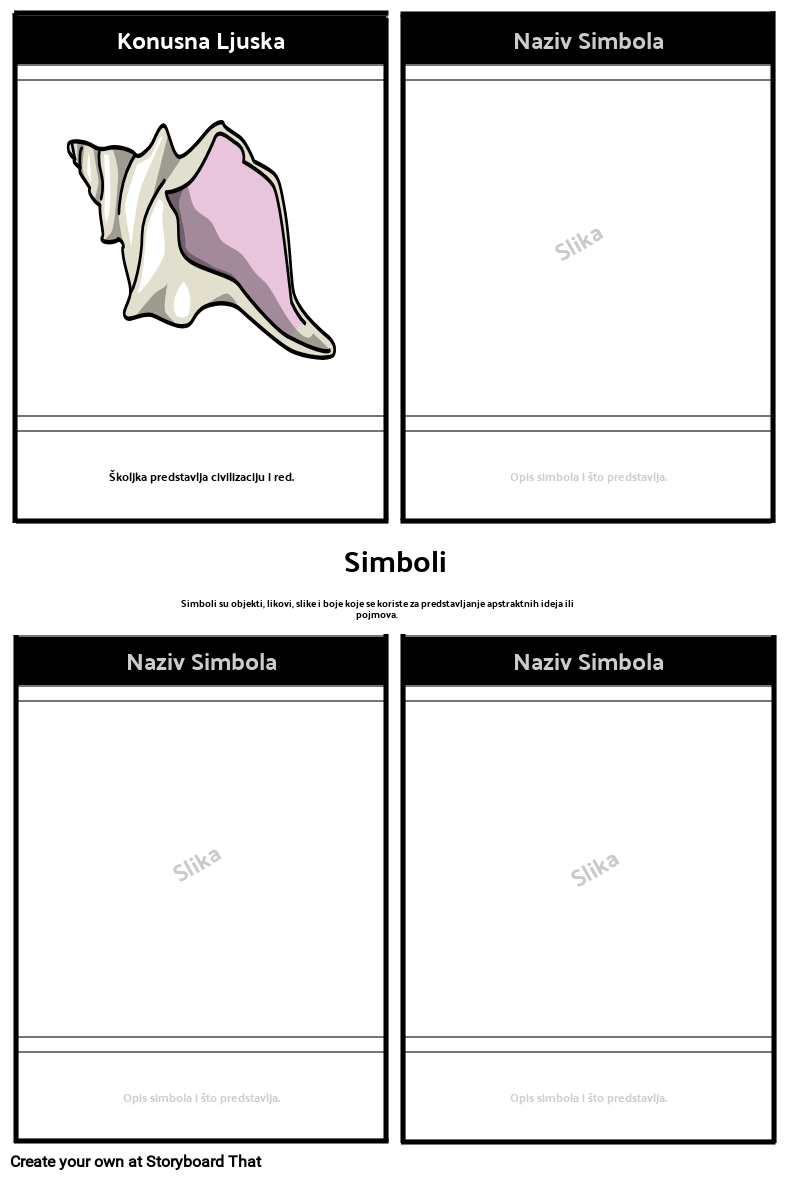 Simboli Storyboard ידי hr-examples