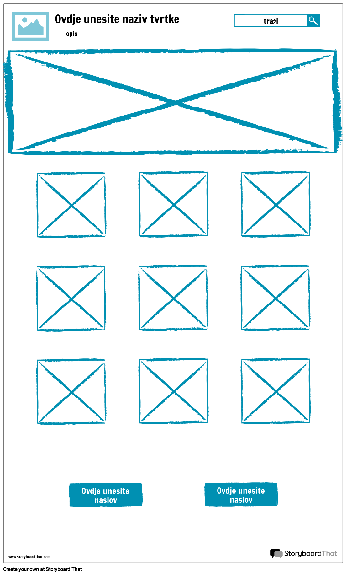 Skica Wireframe-3 Storyboard por hr-examples