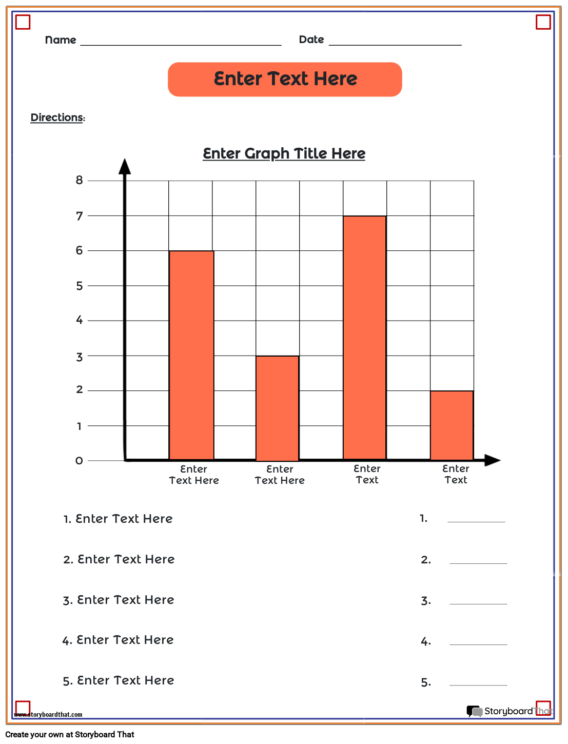 Trakasti Grafikon 1 Storyboard od Strane hr-examples