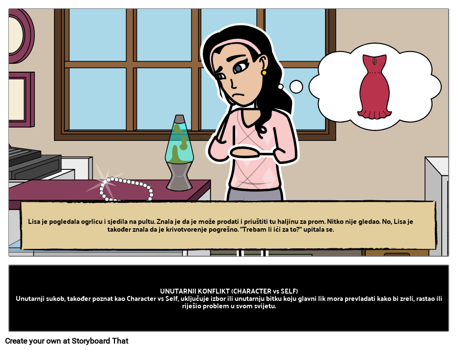Unutarnji Sukob Storyboard par hr-examples