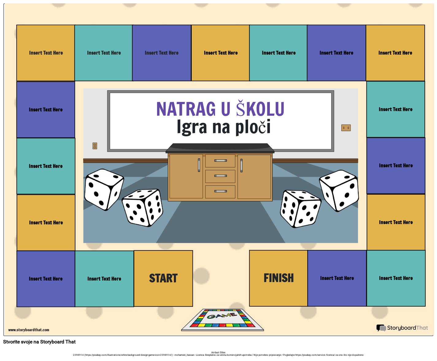 Uzbudljiva Društvena Igra Prvog Dana Storyboard