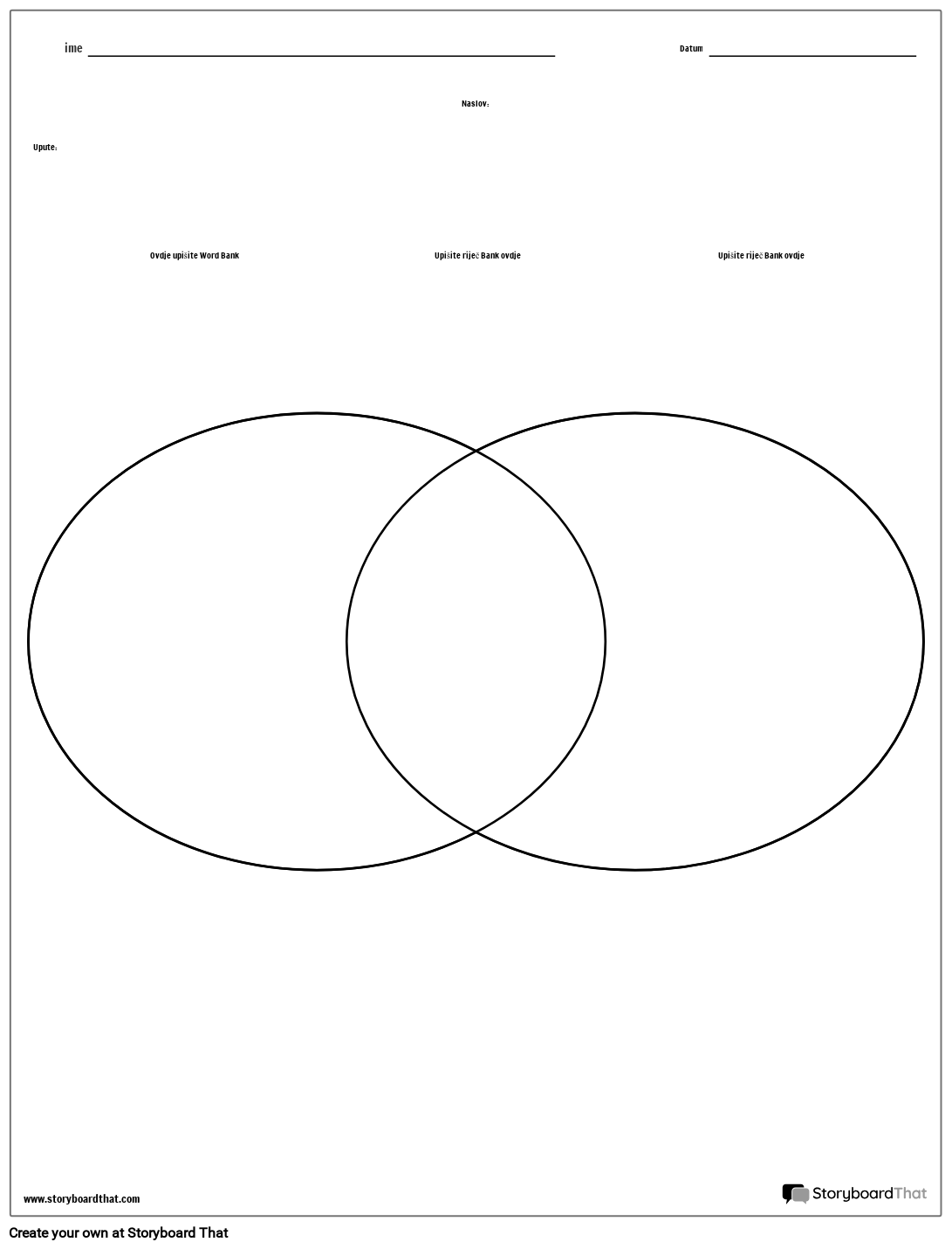 Vennov Dijagram - 2 Storyboard by hr-examples
