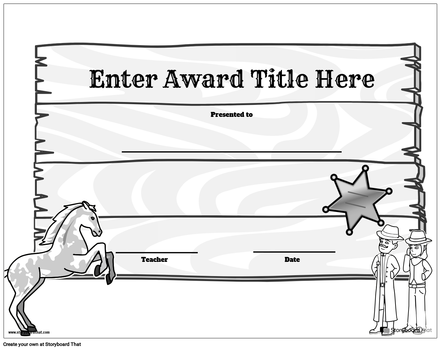 Class Awards Landscape BW 3 Storyboard by hu-examples