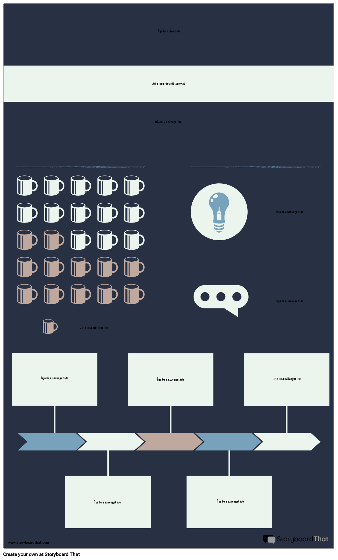 Életrajzi Adatok Infographic Storyboard Szerint hu-examples