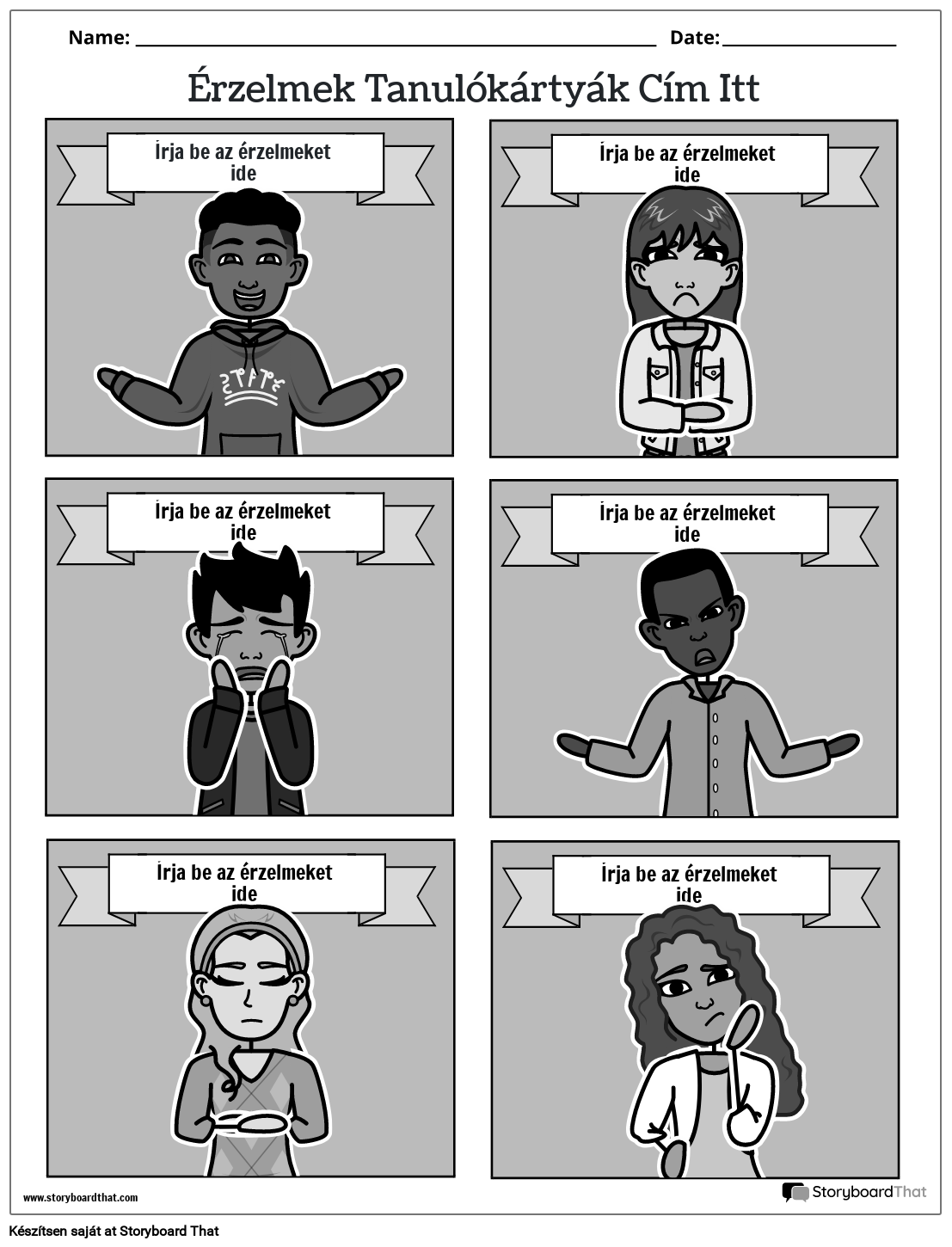 Emot Vaku Portré Fekete-fehér 2 Storyboard by hu-examples Emot Vaku Portré Fekete-fehér 2 Storyboard by hu-examples