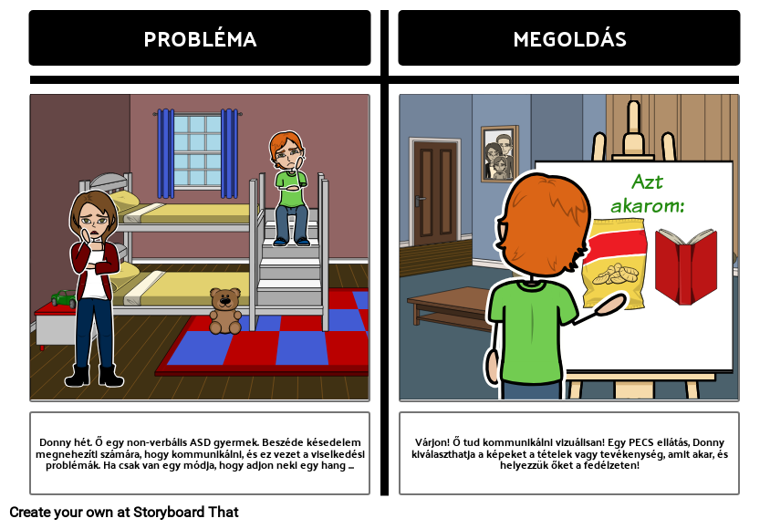Mik PECS Lapokat Storyboard ידי hu-examples