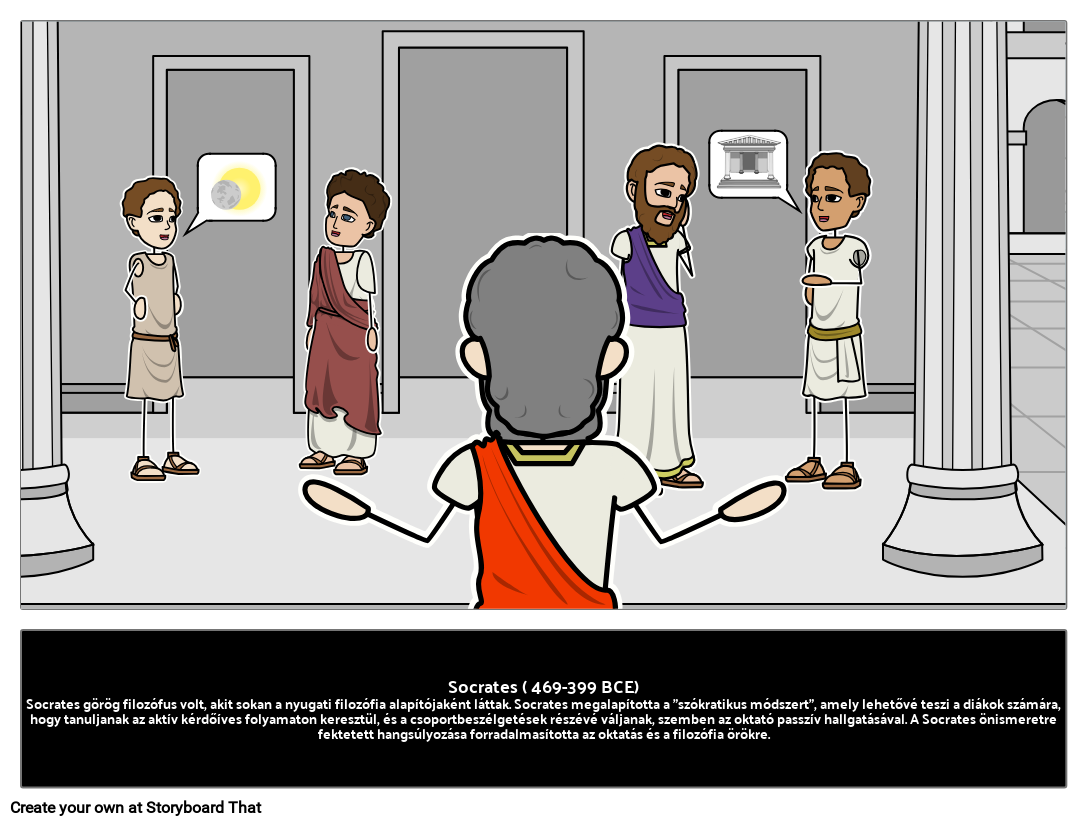 Ki Volt Szókratész? Storyboard by hu-examples