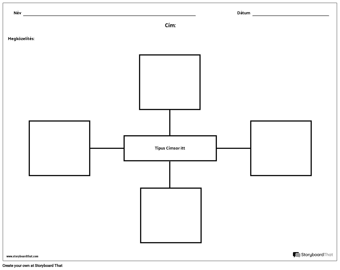Spider Map - 4 Storyboard ידי hu-examples