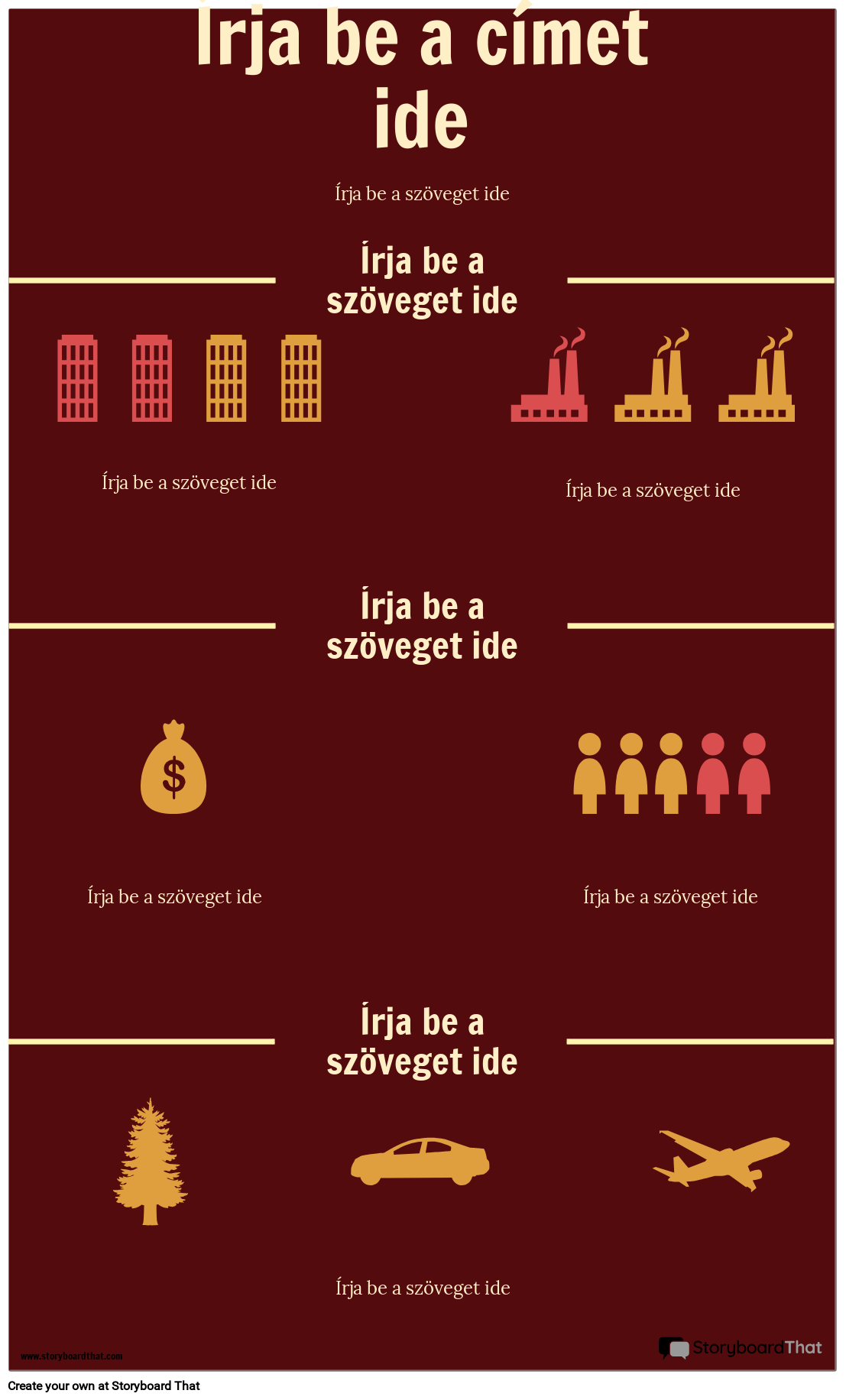 Tudomány Infographic Sablon Storyboard o hu-examples