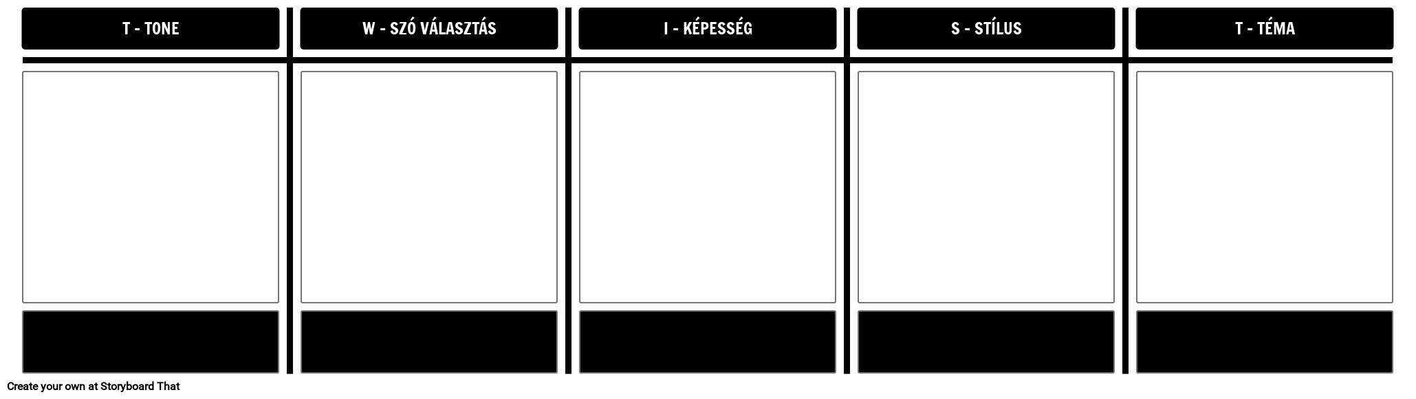 TWIST Sablon Storyboard by hu-examples