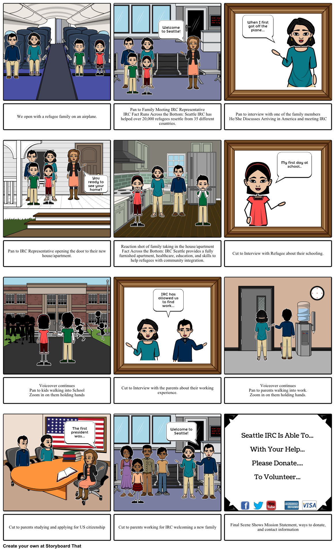 Group Project Storyboard. Storyboard by iamggore