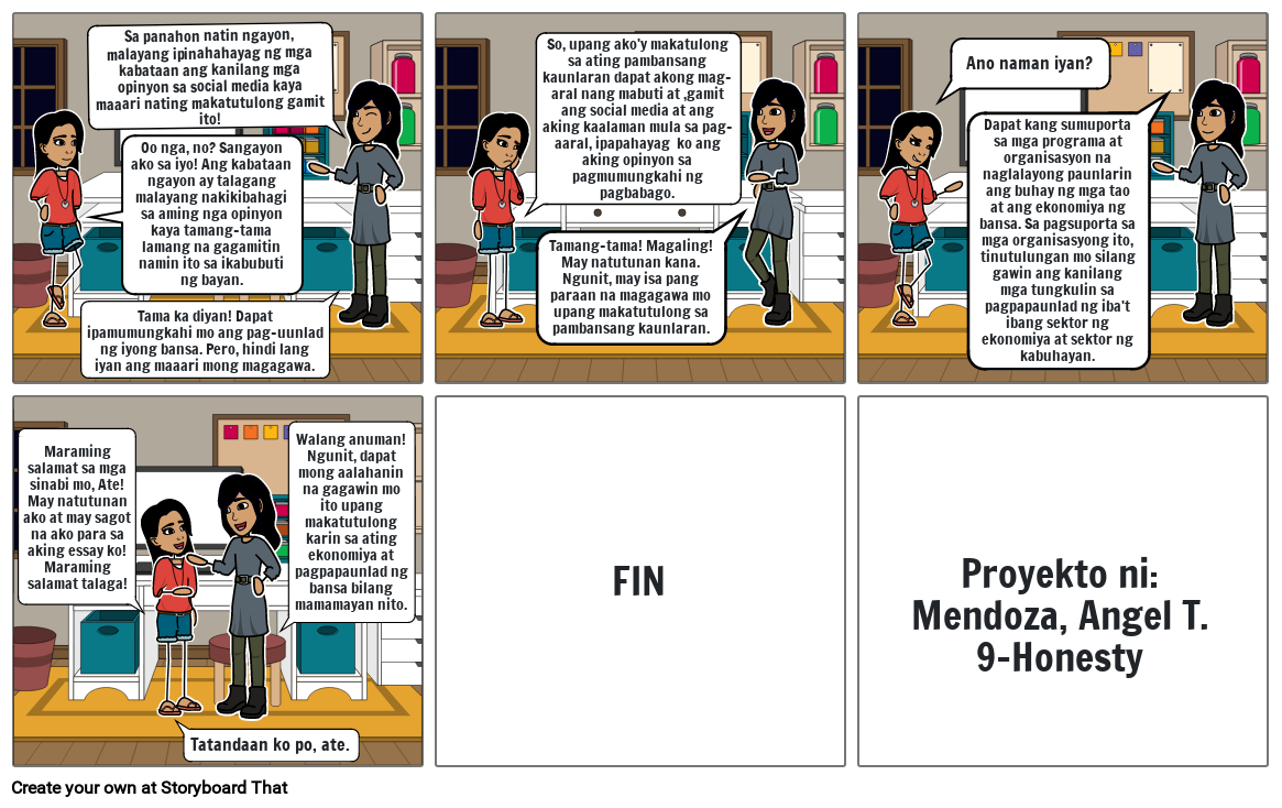AP COMIC STRIP PT.2_Mendoza Storyboard by iamlegna