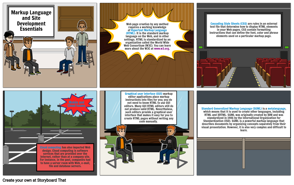 comic strip 2 Storyboard por iball123