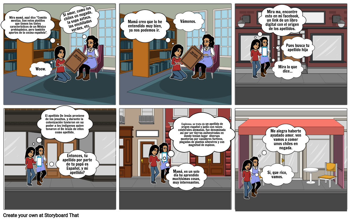 EL CHOQUE DE DOS CULTURAS Storyboard by icastillo58190